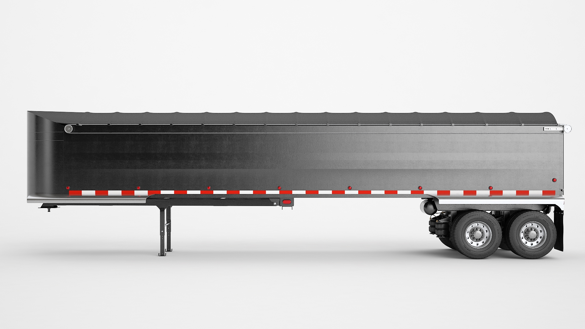 End Dump Trailer 02 3D Model - TurboSquid 2032060