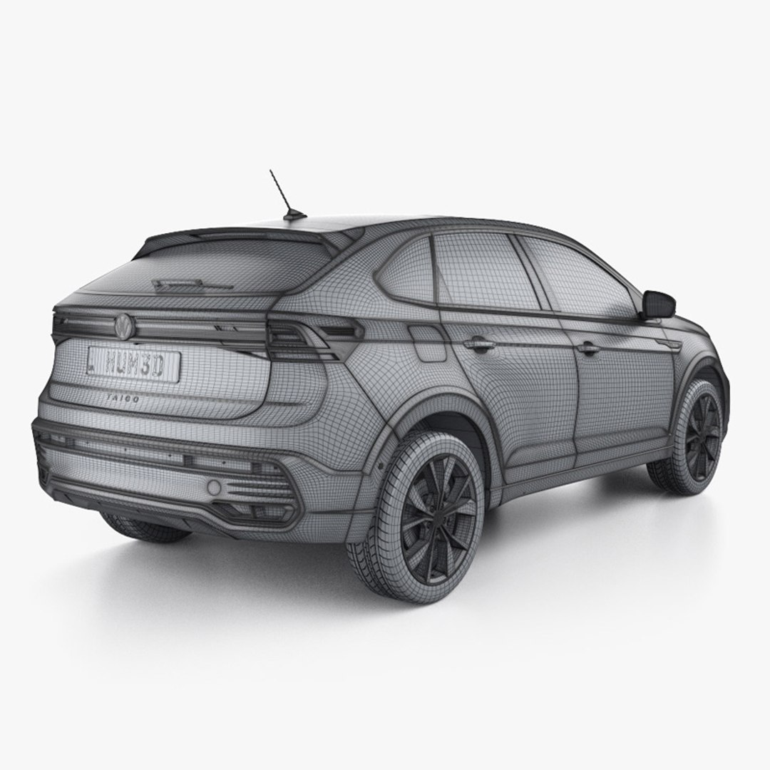 3D model Volkswagen Taigo R-Line 2021 - TurboSquid 1950030