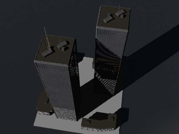 free world trade center 3d model