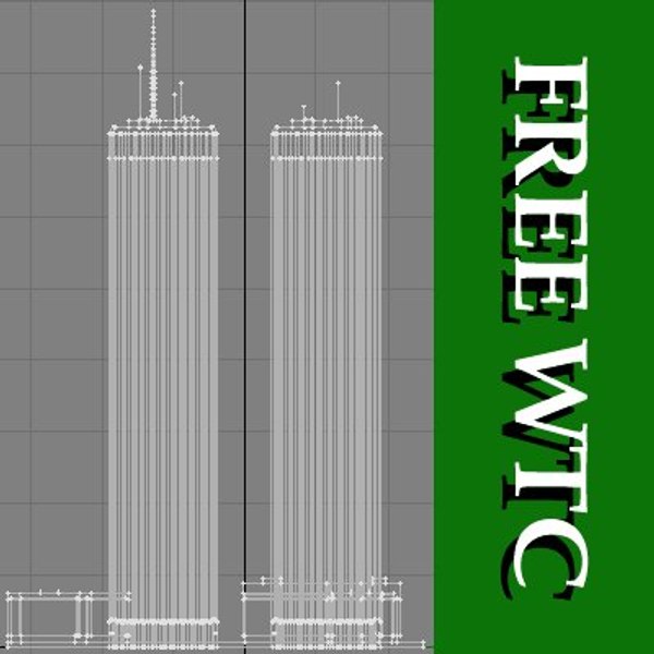 free world trade center 3d model
