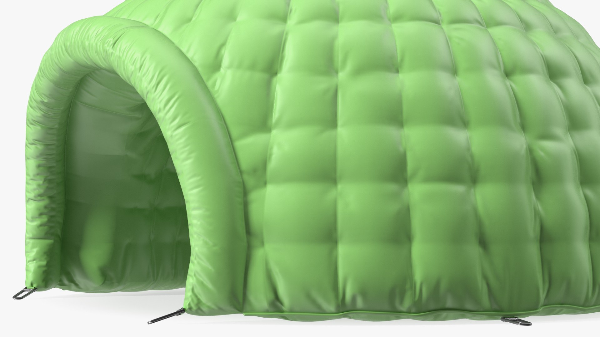 Inflatable Dome Shelter Green 3D Model - TurboSquid 2220916