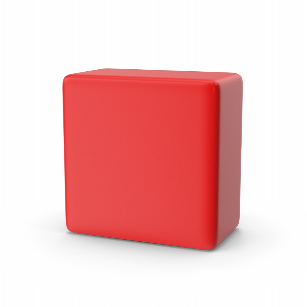 Square Geometric Shape 3D Model - TurboSquid 1929119