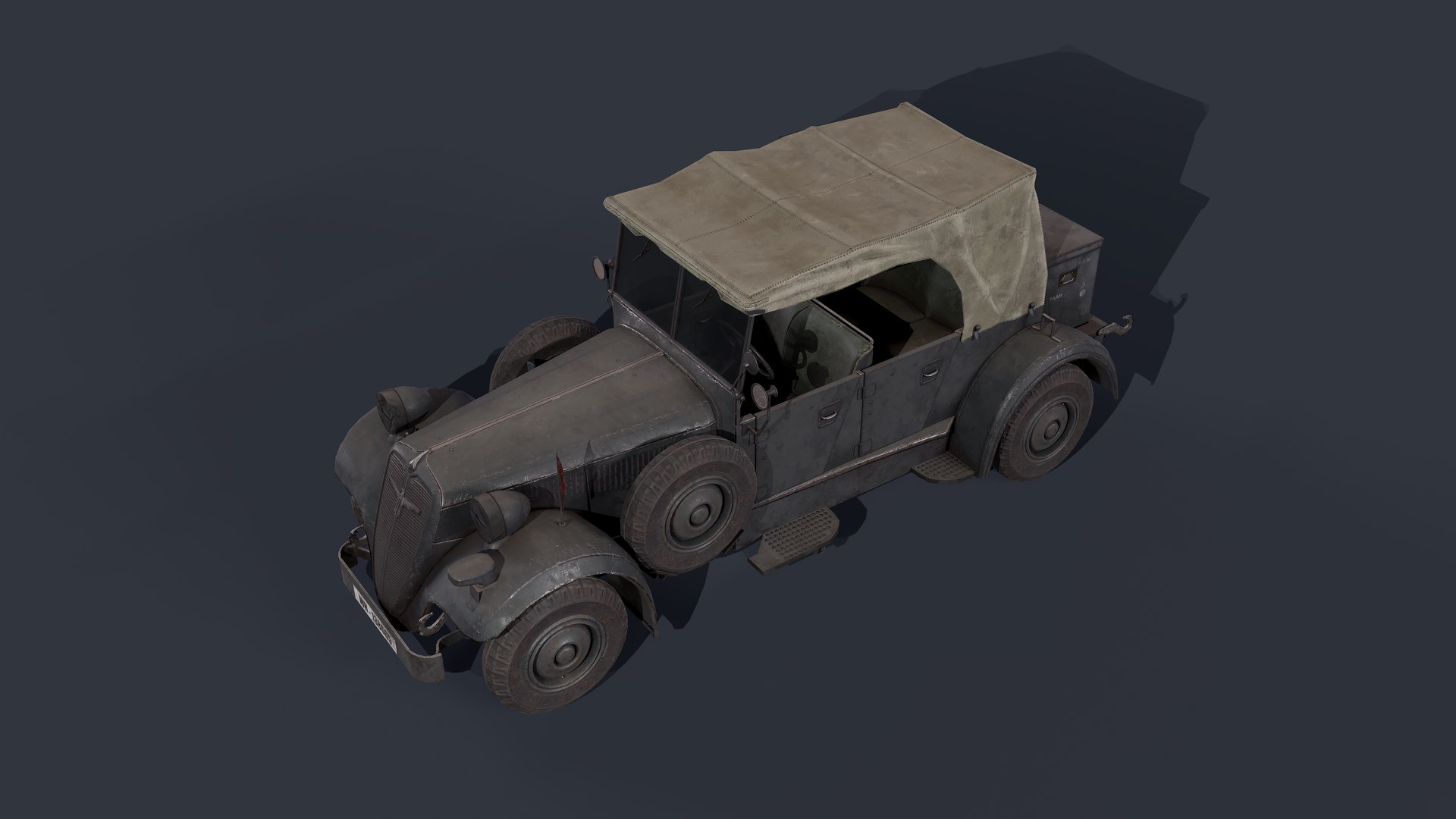 Adler Car - 3D Model - TurboSquid 1707376