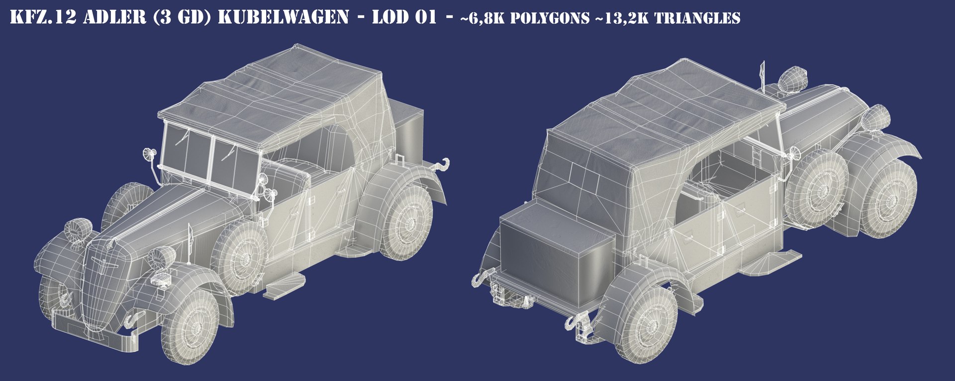 Adler Car - 3D Model - TurboSquid 1707376