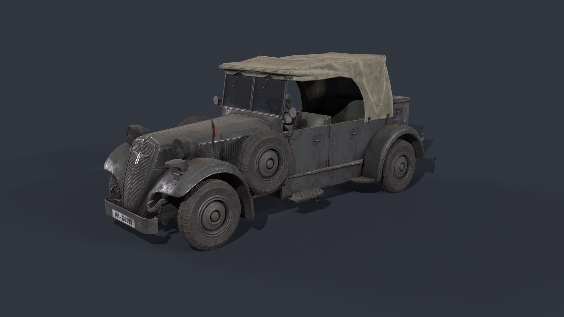 Adler Car - 3D Model - TurboSquid 1707376