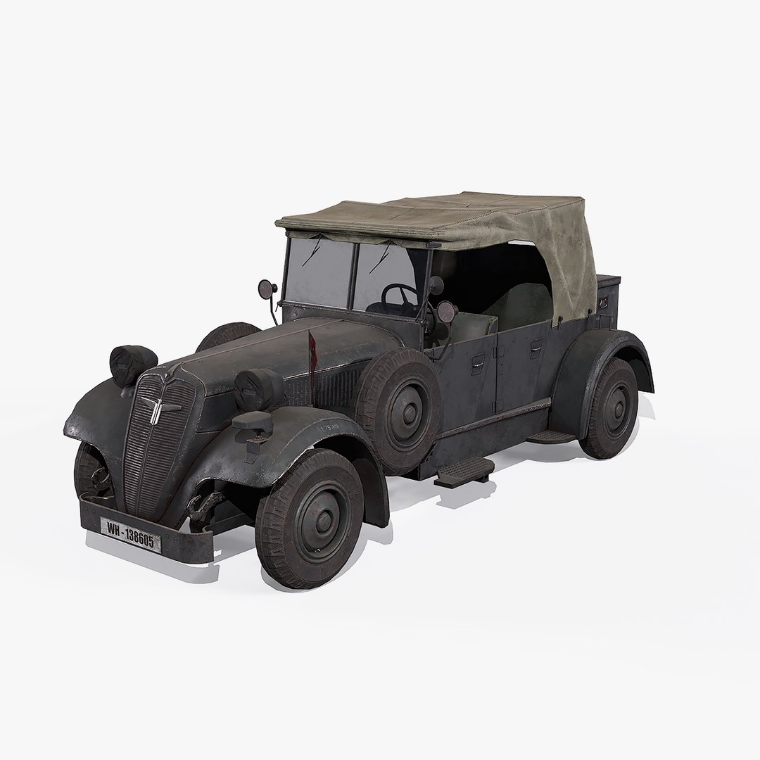 Adler Car - 3D Model - TurboSquid 1707376