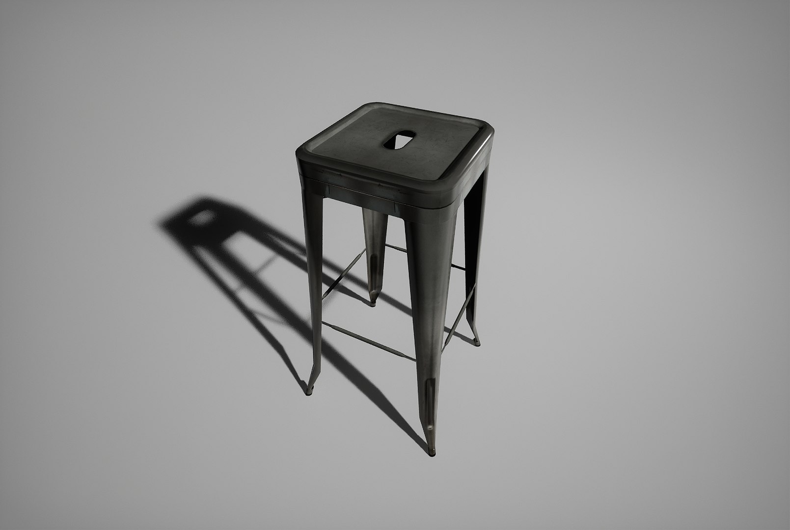 3D Tolix Stool Model - TurboSquid 1952816