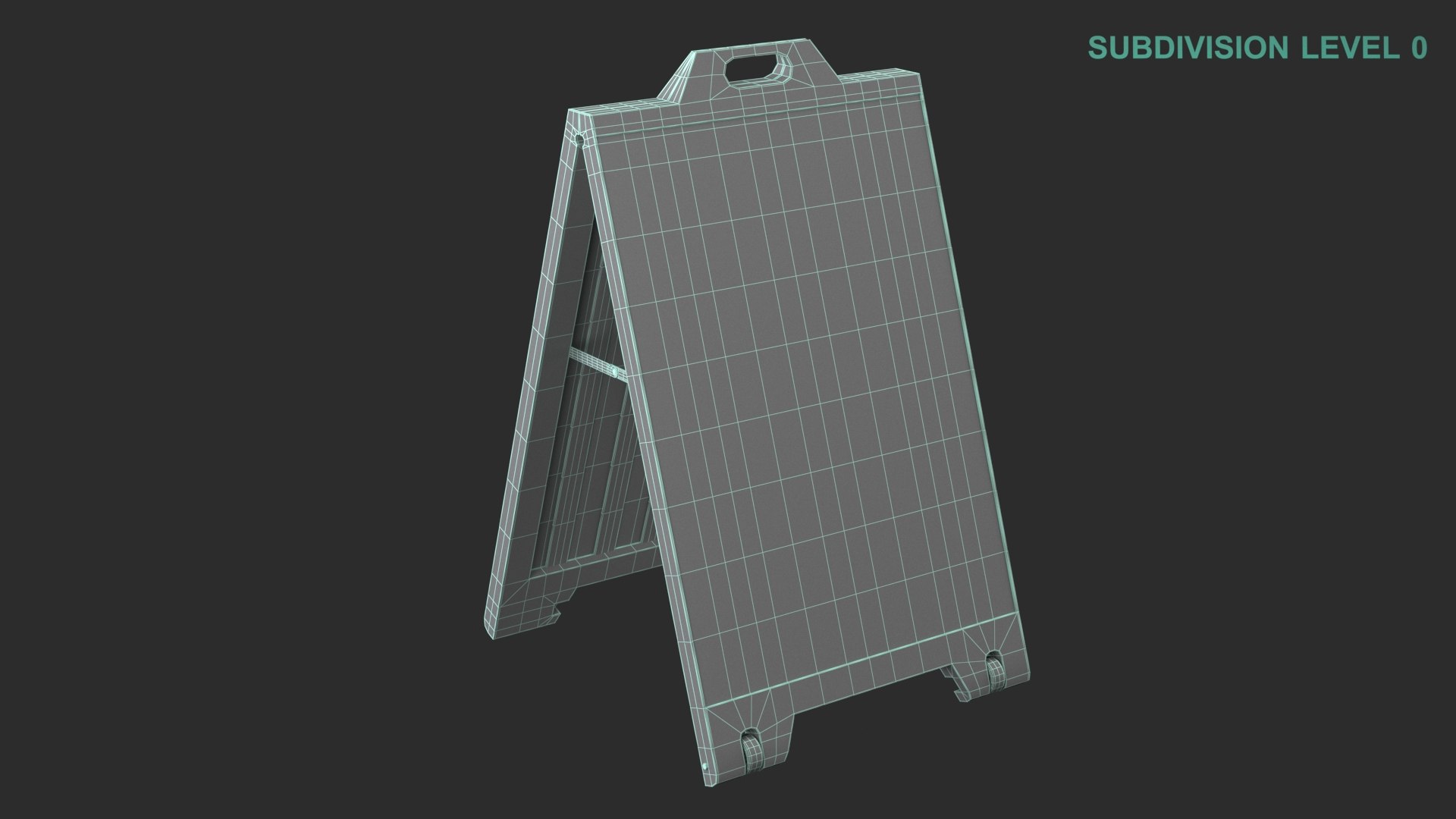 3D Menu Board Model - TurboSquid 1804362