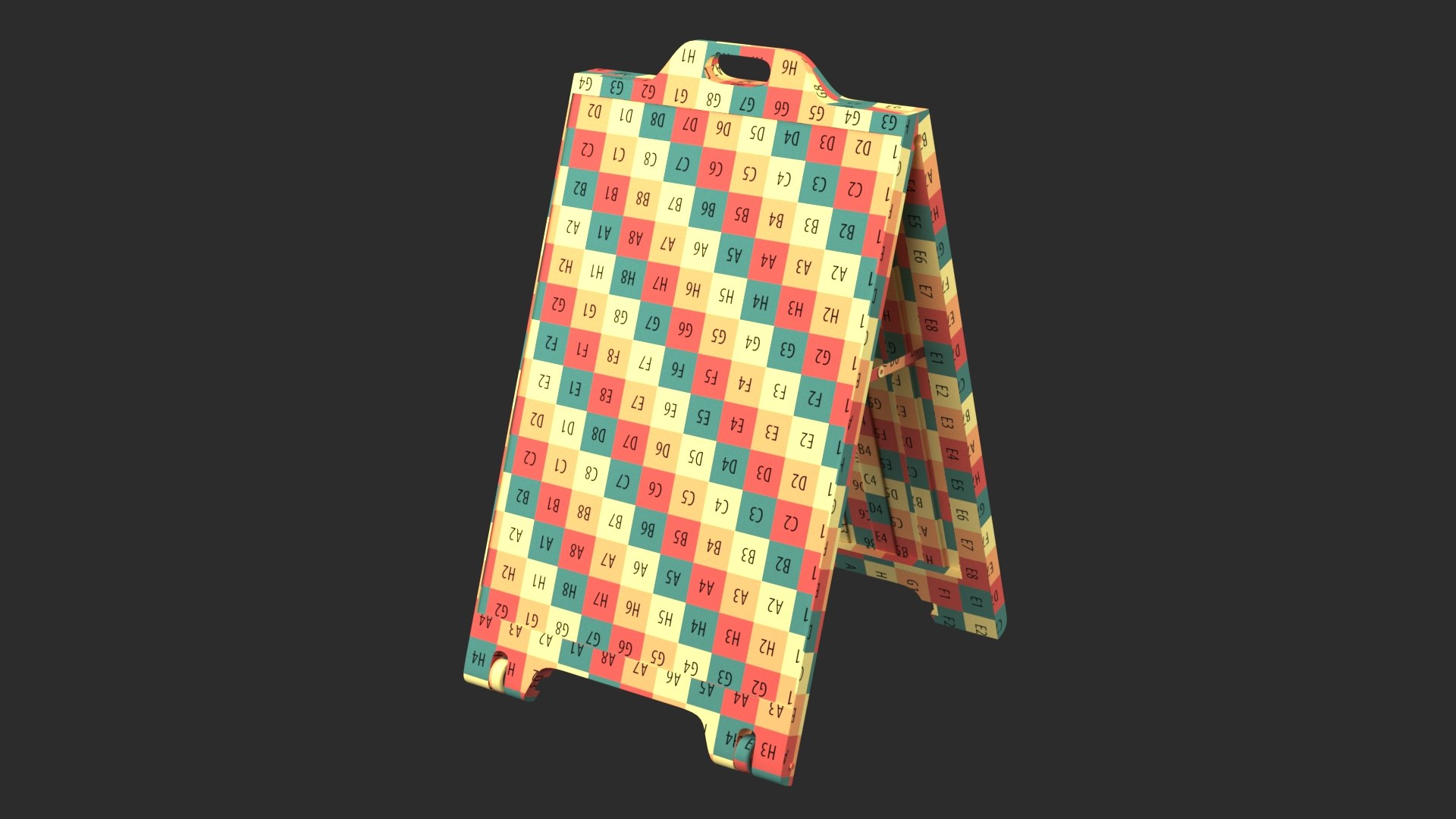 3D Menu Board Model - TurboSquid 1804362