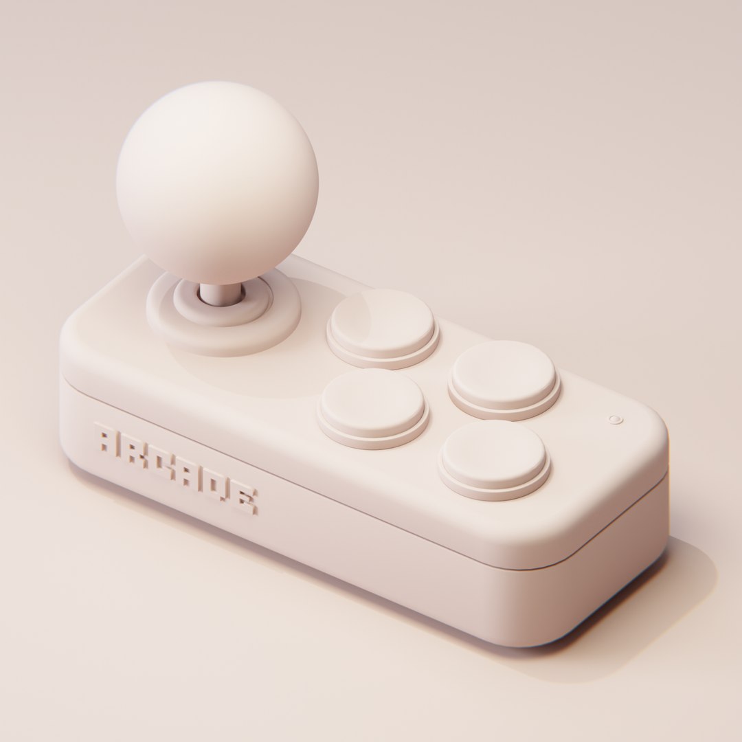 3D Joystick Model - TurboSquid 2337054