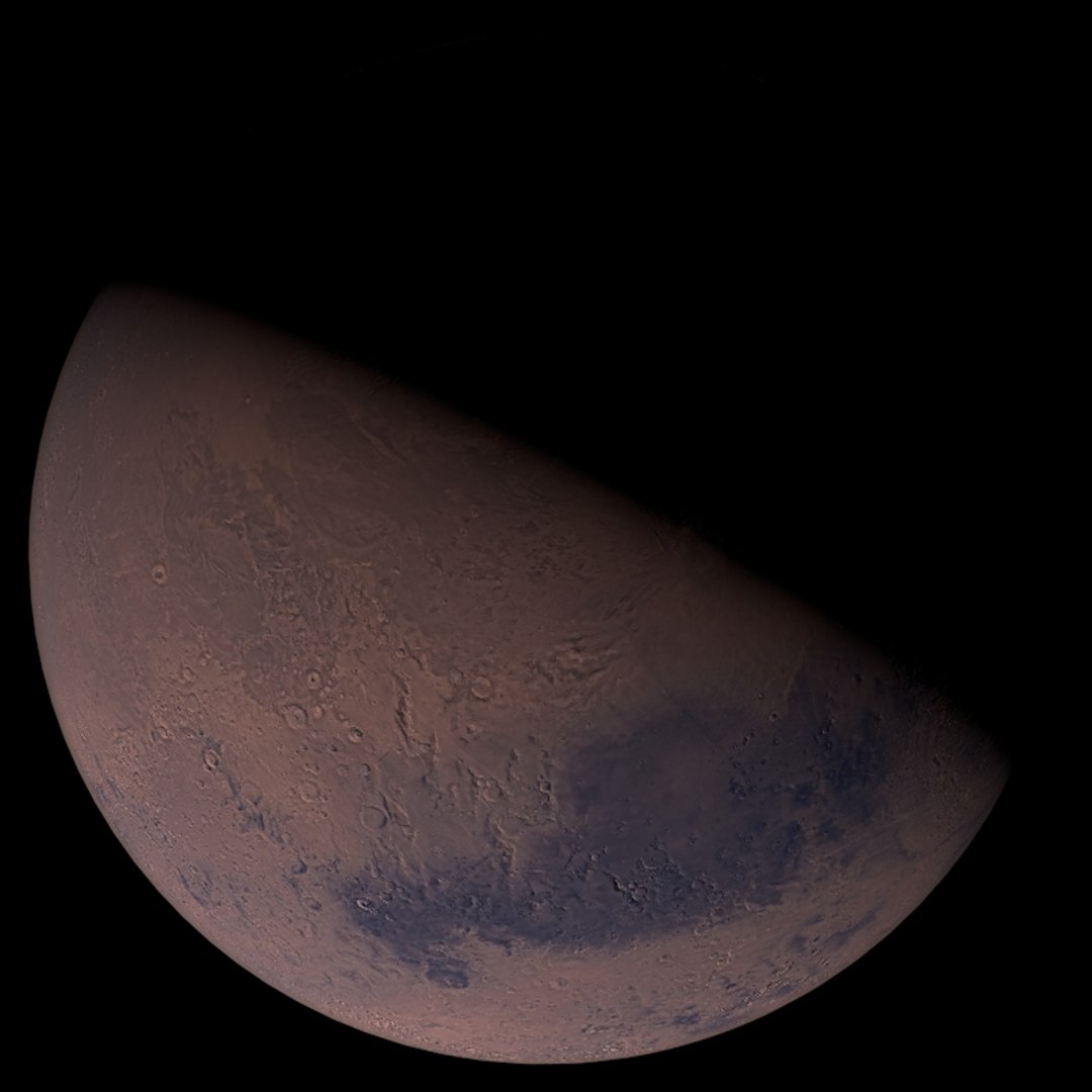 3d Model Photorealistic Mars