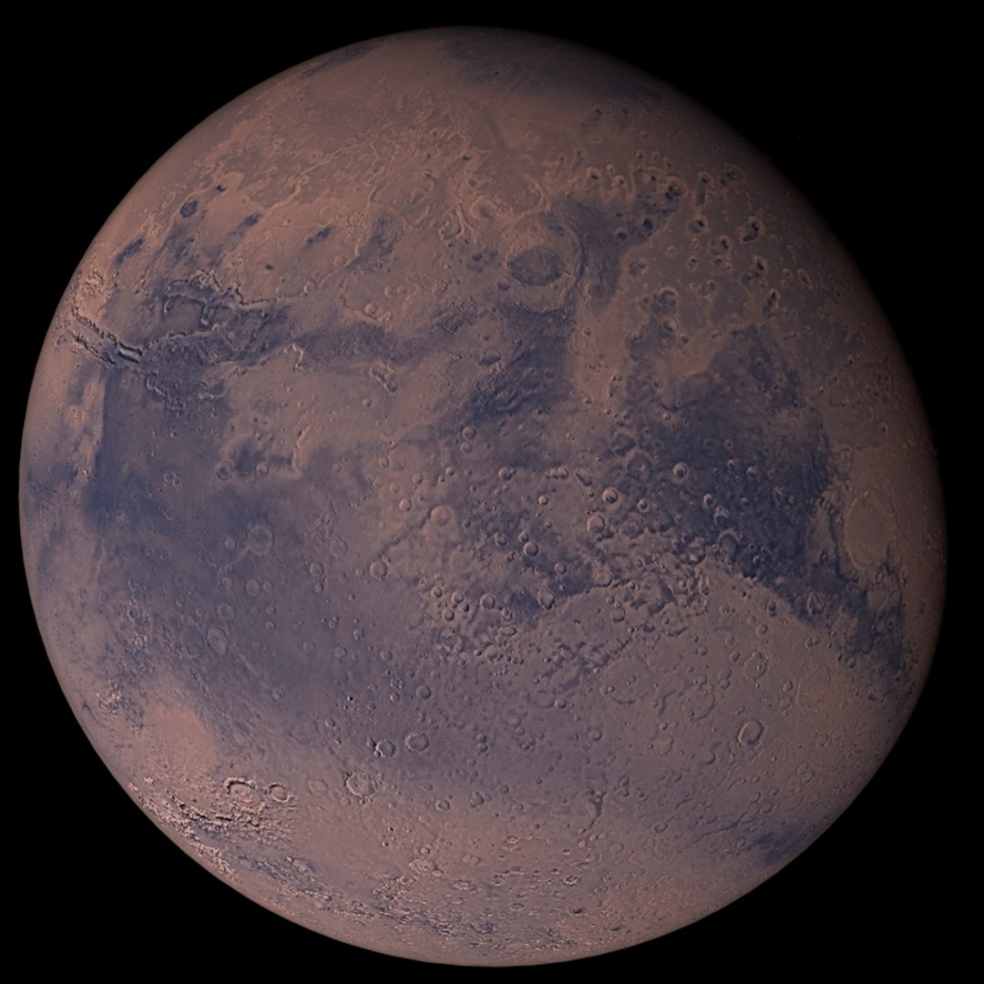 3d Model Photorealistic Mars