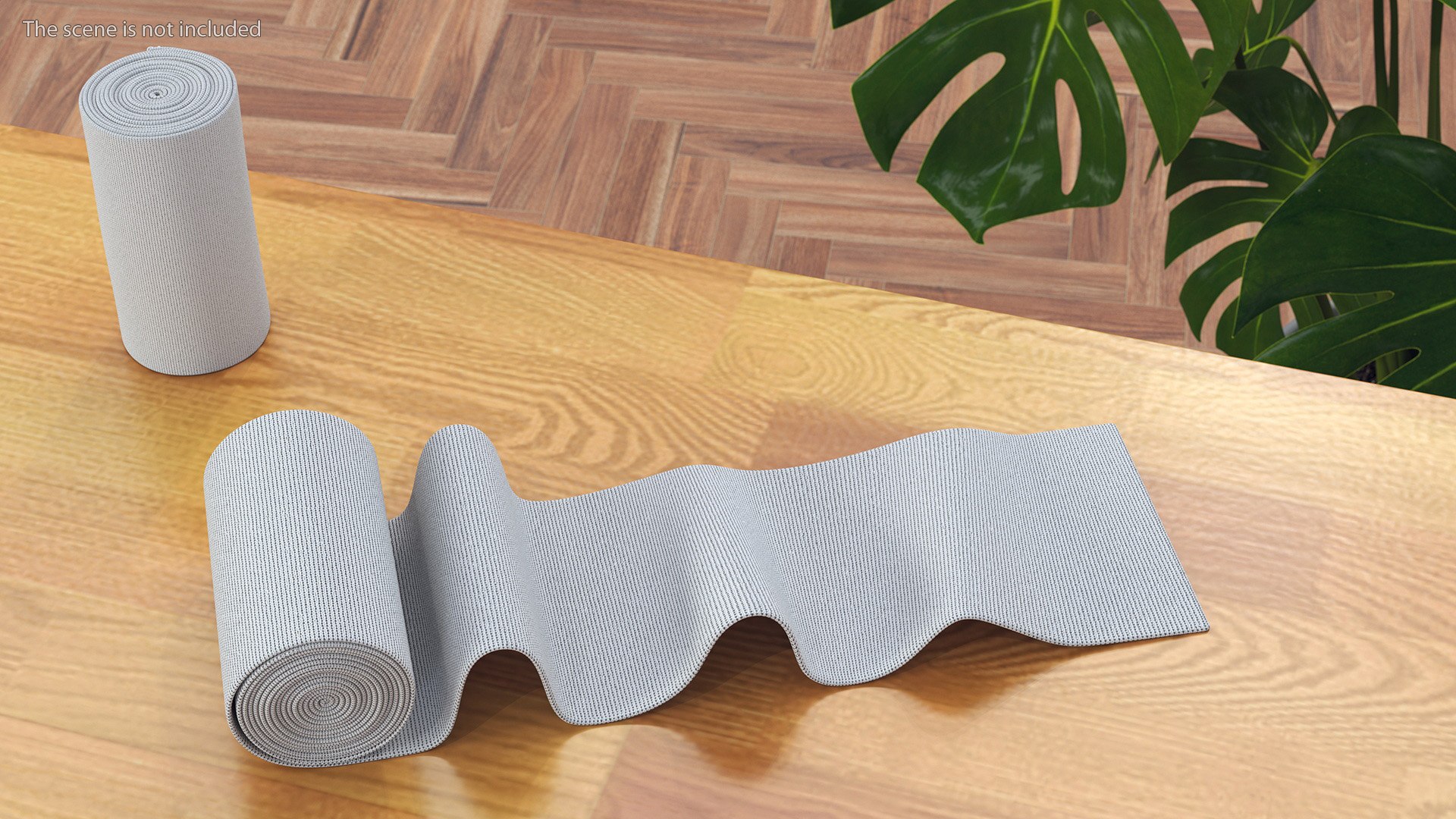 Unfolded Elastic Bandage White 3D Model - TurboSquid 2239680