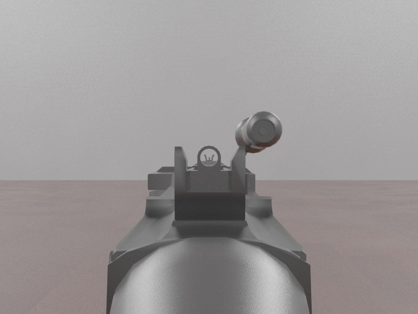 M240b Machine 3d Model