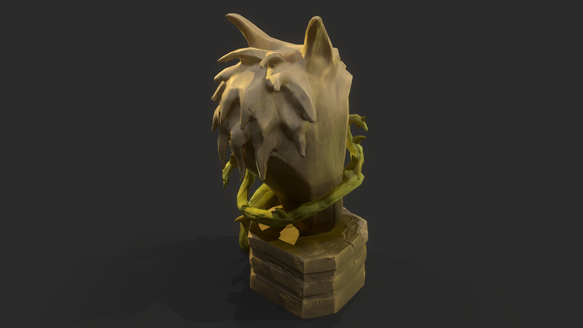 Stylized Statue 3D Model - TurboSquid 1611627