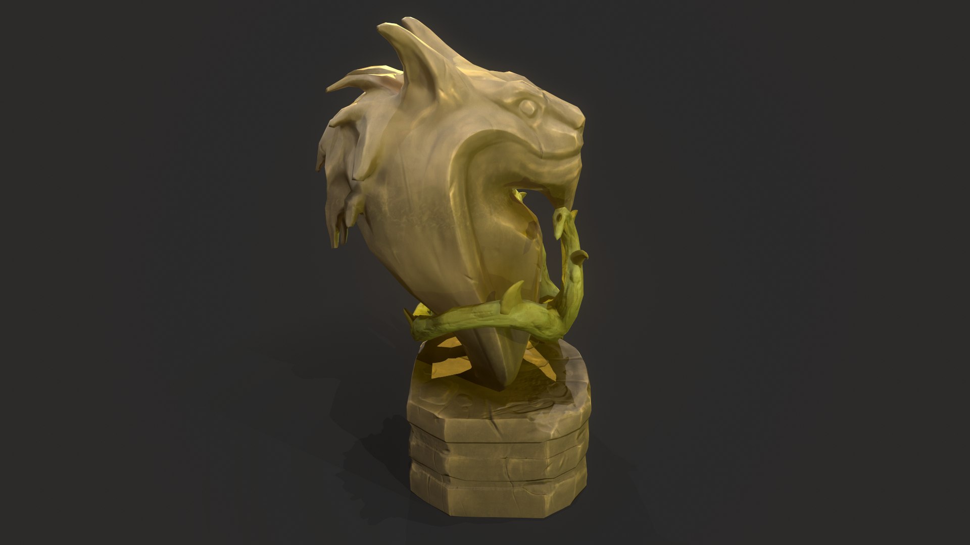 Stylized Statue 3D Model - TurboSquid 1611627