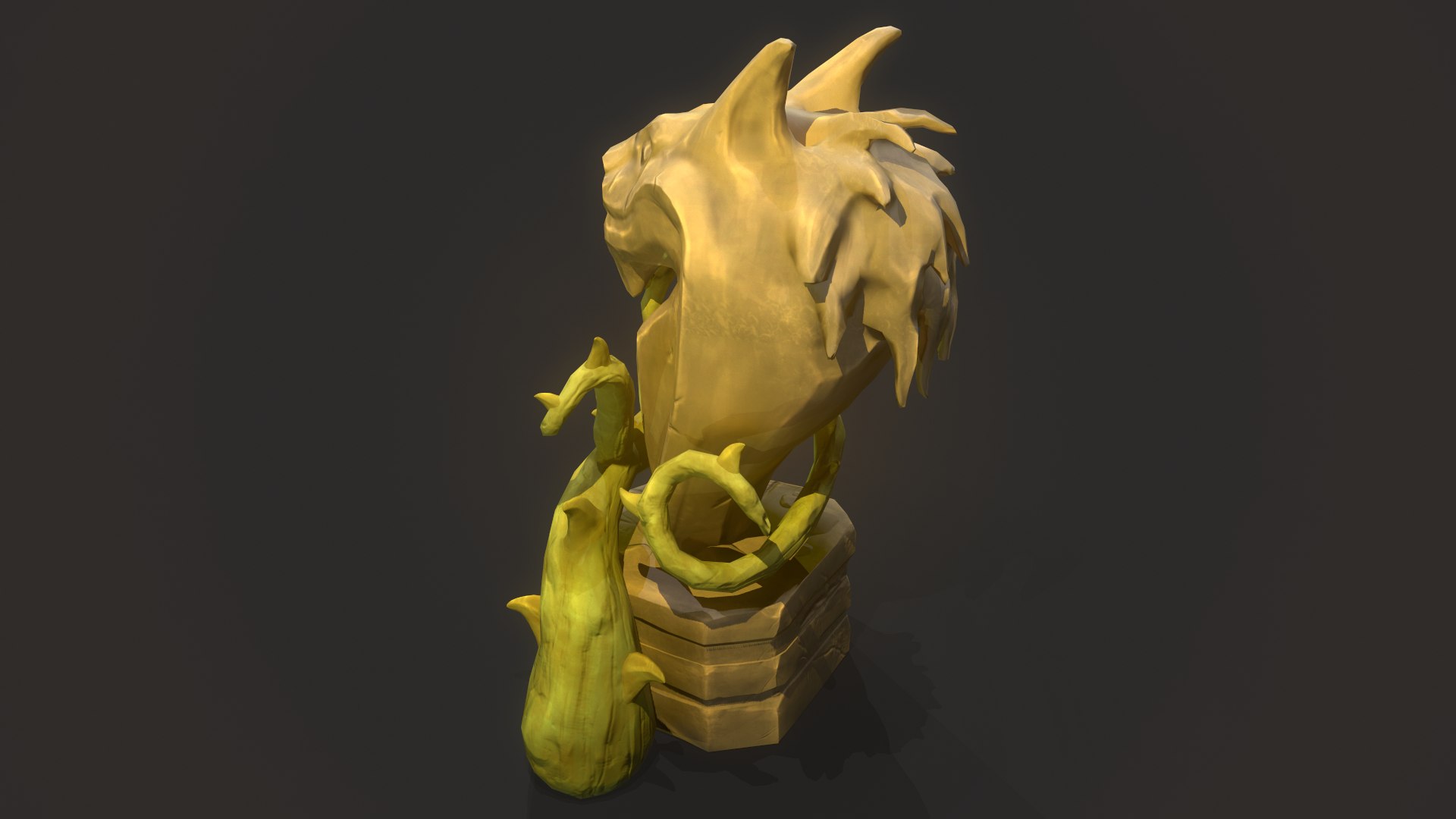 Stylized Statue 3D Model - TurboSquid 1611627