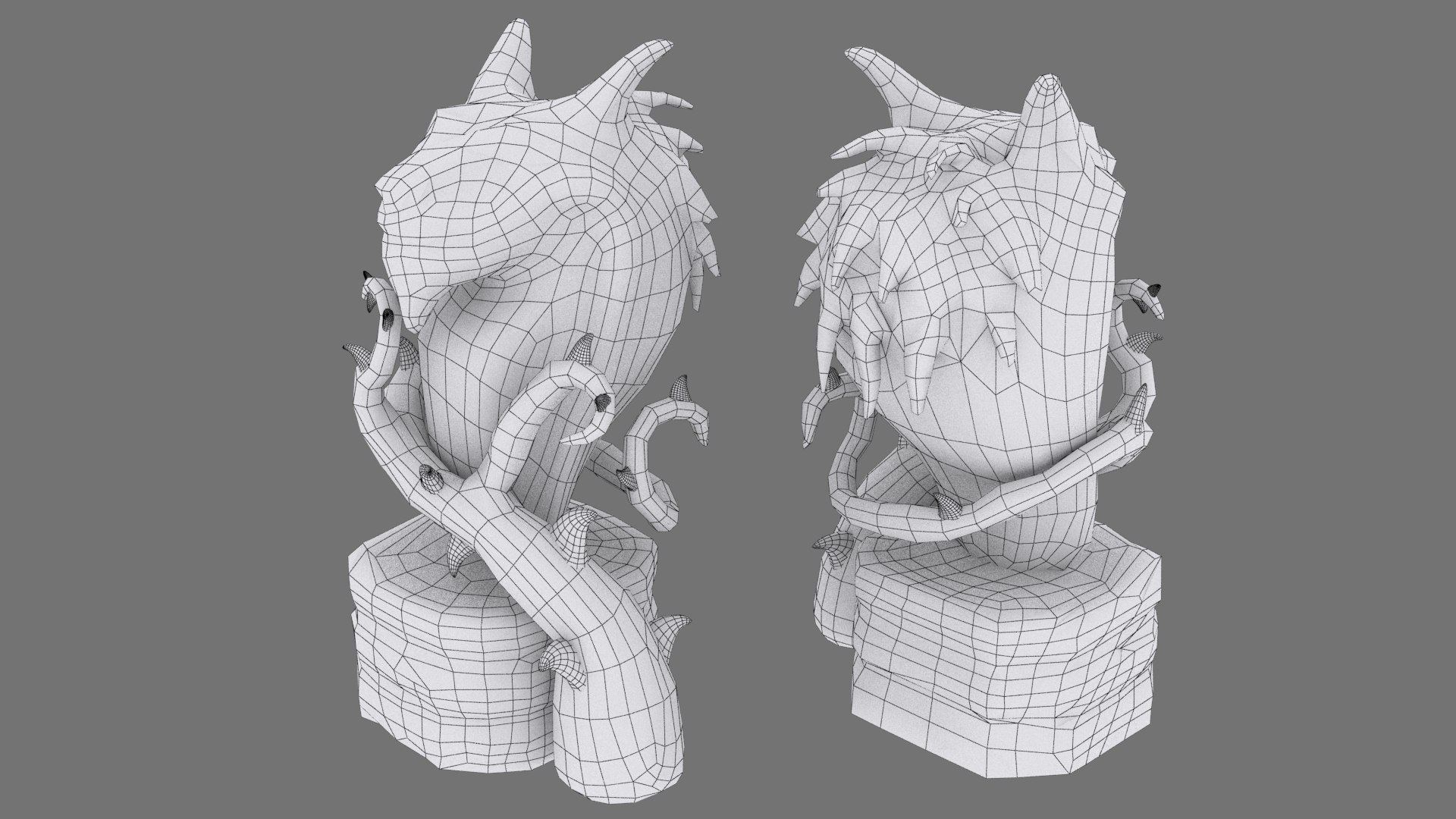 Stylized Statue 3D Model - TurboSquid 1611627