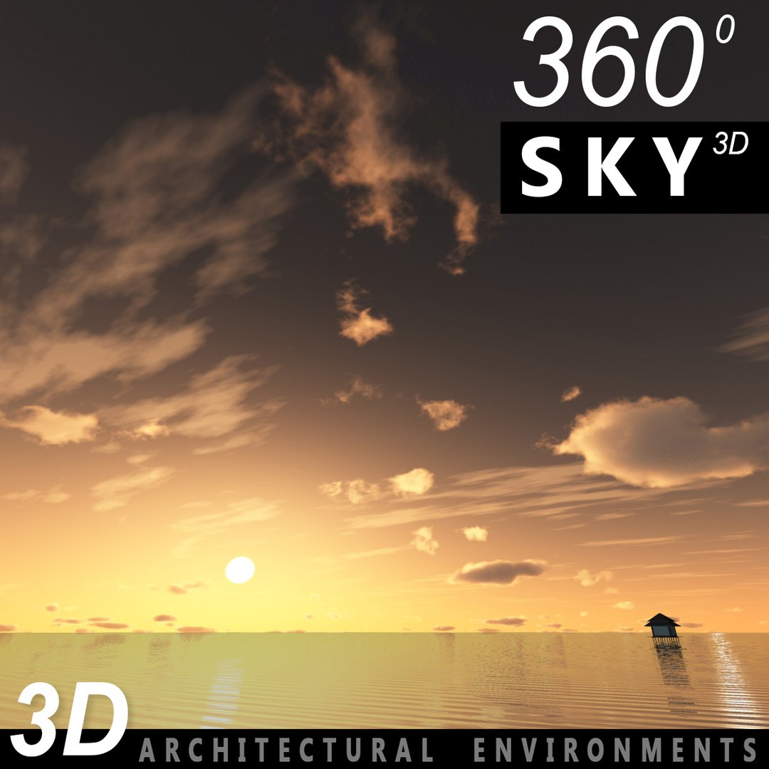 3d Model Sky Clouds