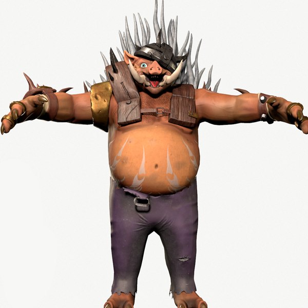 Boar model - TurboSquid 1904209