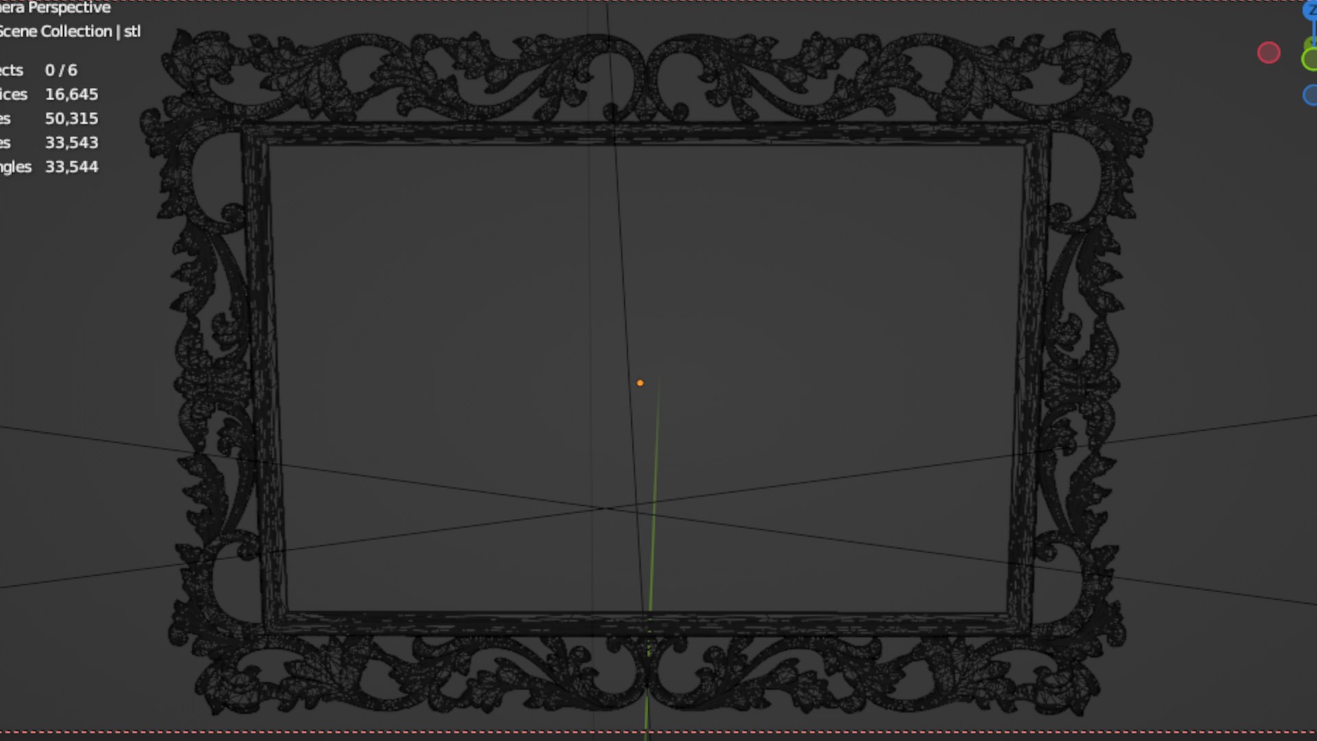 3D Frame Mirror 40 3D Print Model - TurboSquid 1852646