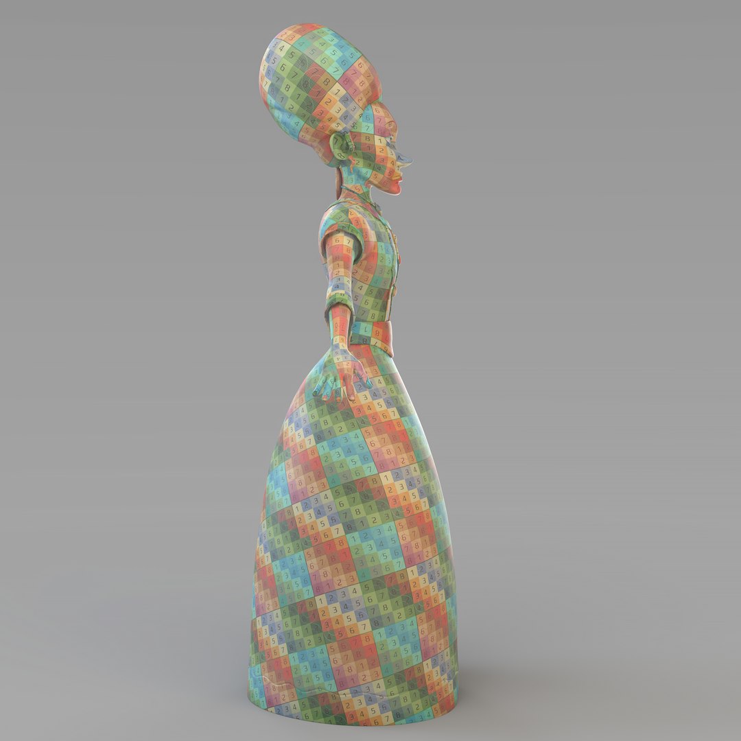 Old princess 3D model - TurboSquid 1620235