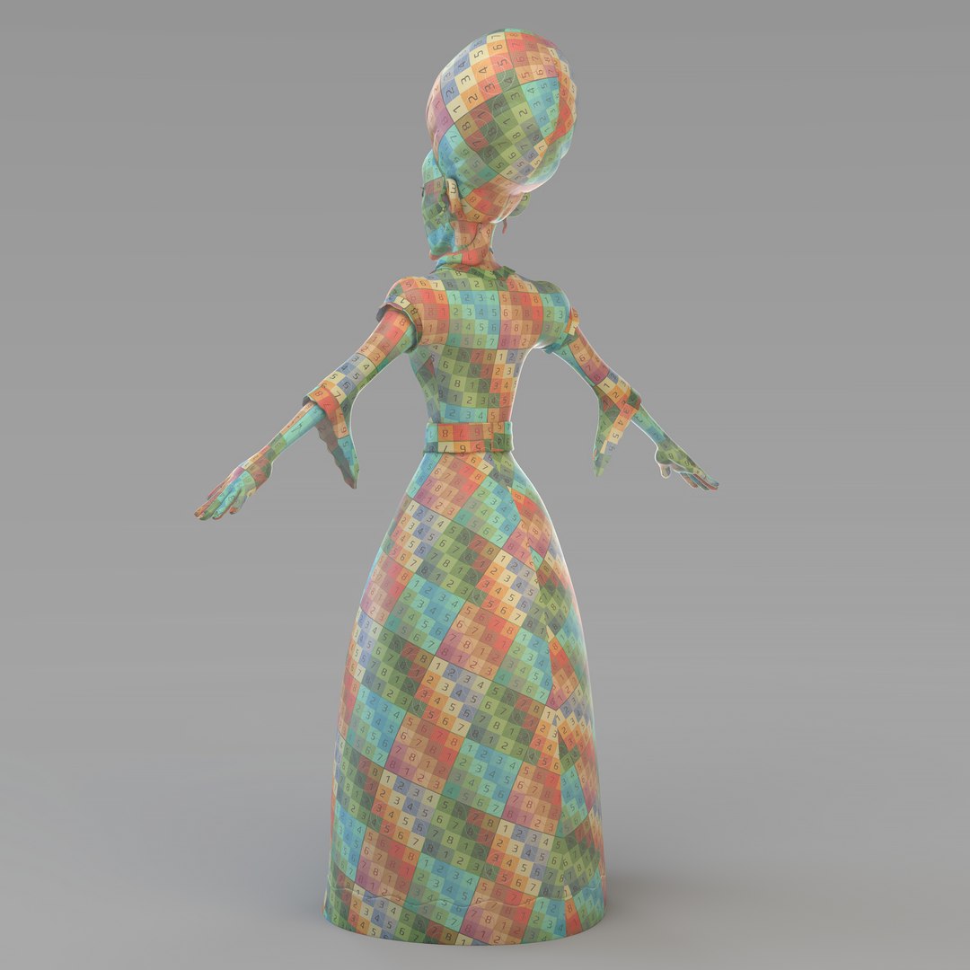 Old princess 3D model - TurboSquid 1620235