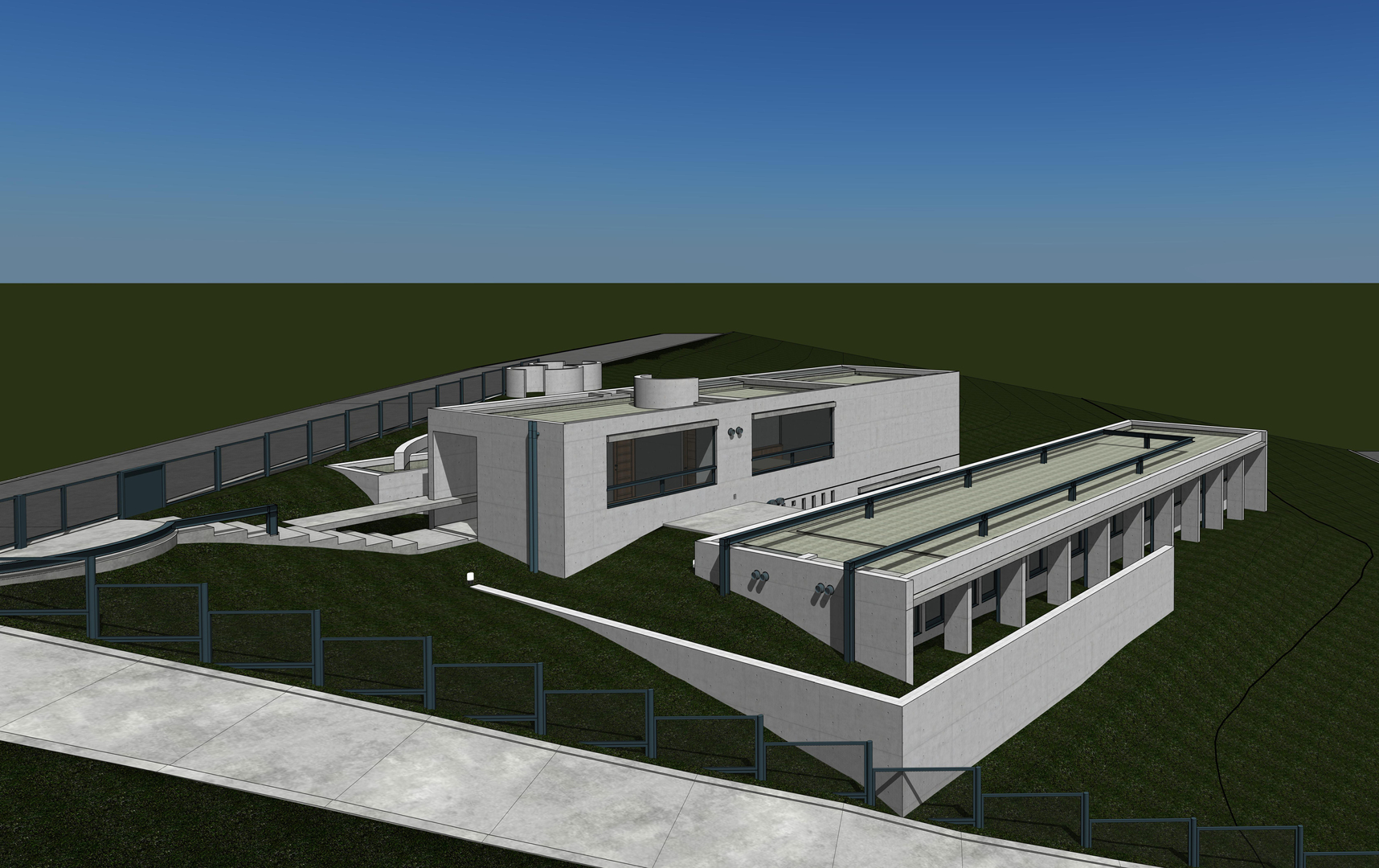 Tadao Ando - Koshino House 3D - TurboSquid 1797950