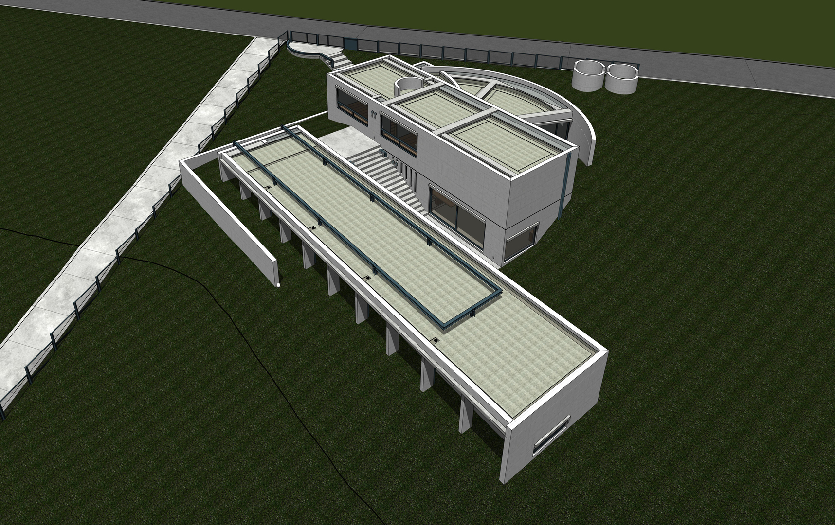 Tadao Ando - Koshino House 3D - TurboSquid 1797950