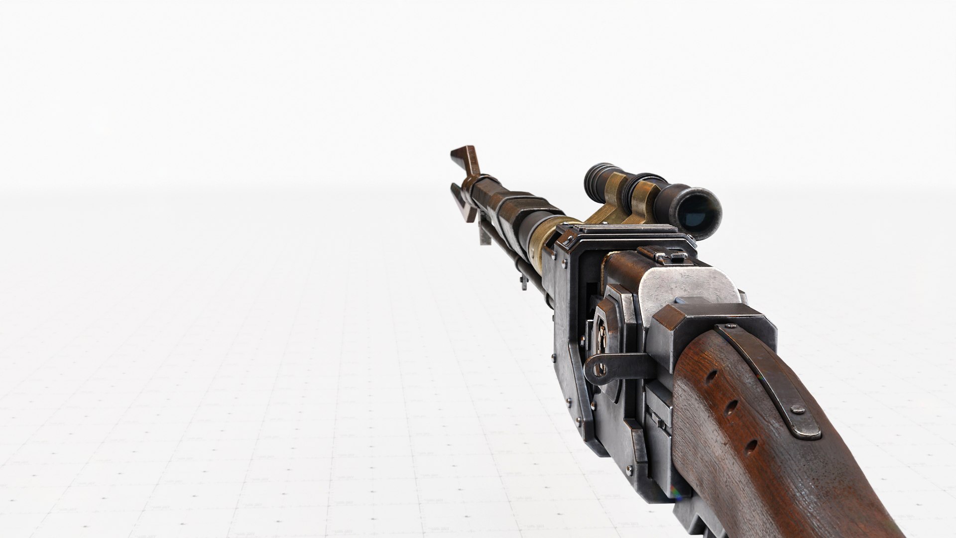 Mandalorian Amban Rifle - Model - TurboSquid 1589359