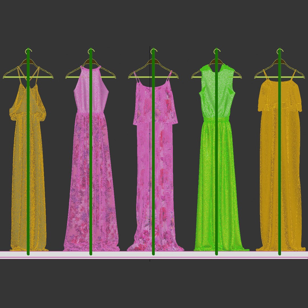 3d Woman Hanger Model