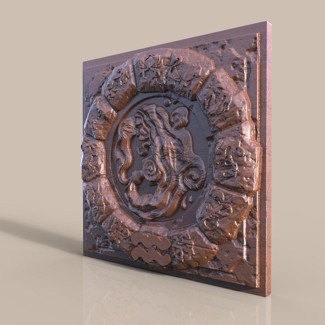 3d Aquarius Model