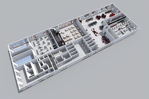 Office Building SketchUp Models for Download | TurboSquid
