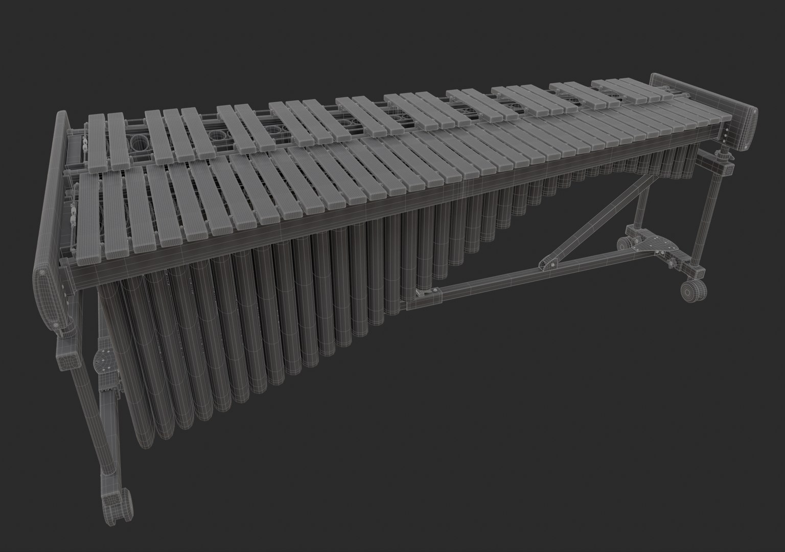 3D Marimba One - TurboSquid 2190437