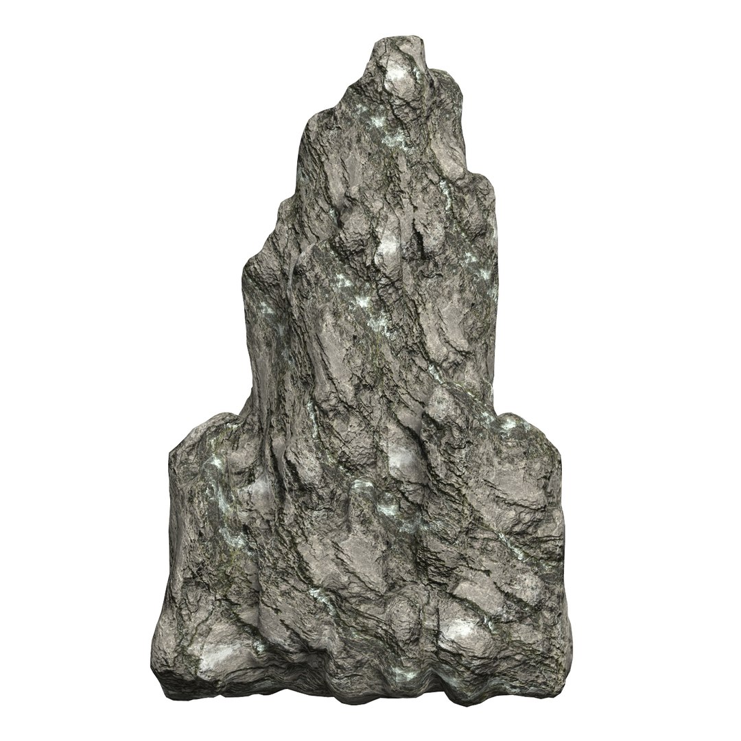 3D Stone Rock Cliff 04 - TurboSquid 2072418