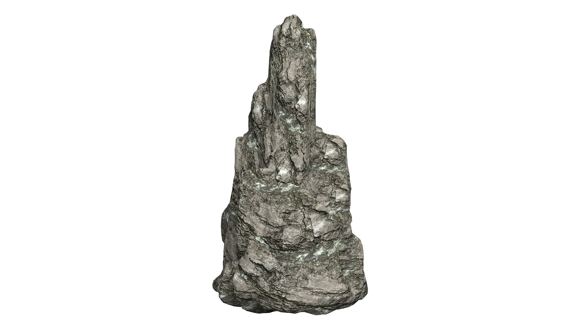 3D Stone Rock Cliff 04 - TurboSquid 2072418