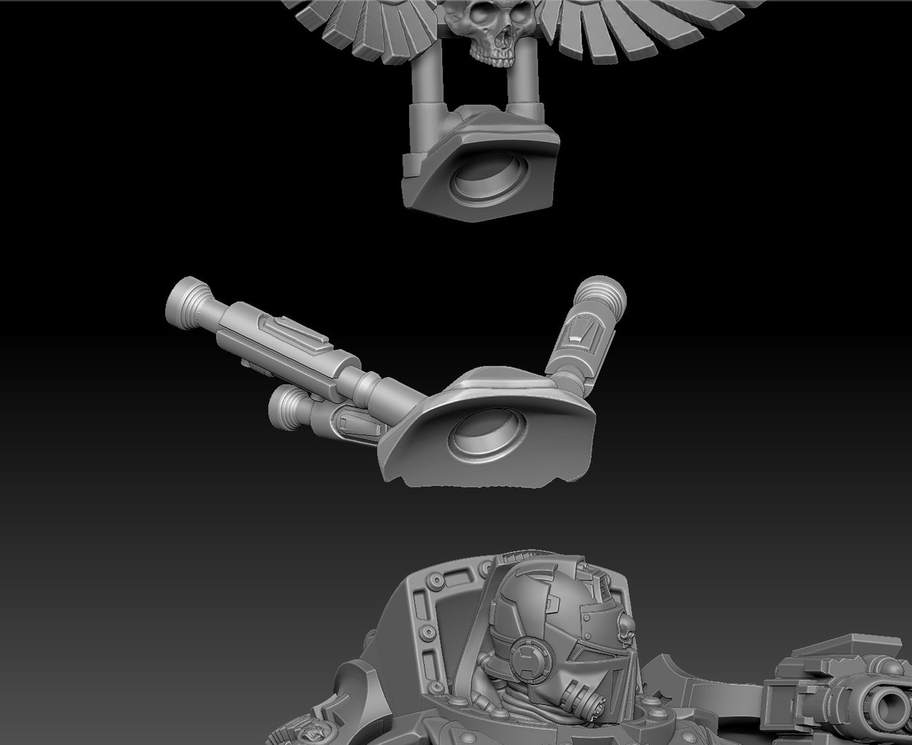 3D GREY KNIGHT TERMINATOR 2 - TurboSquid 2245667