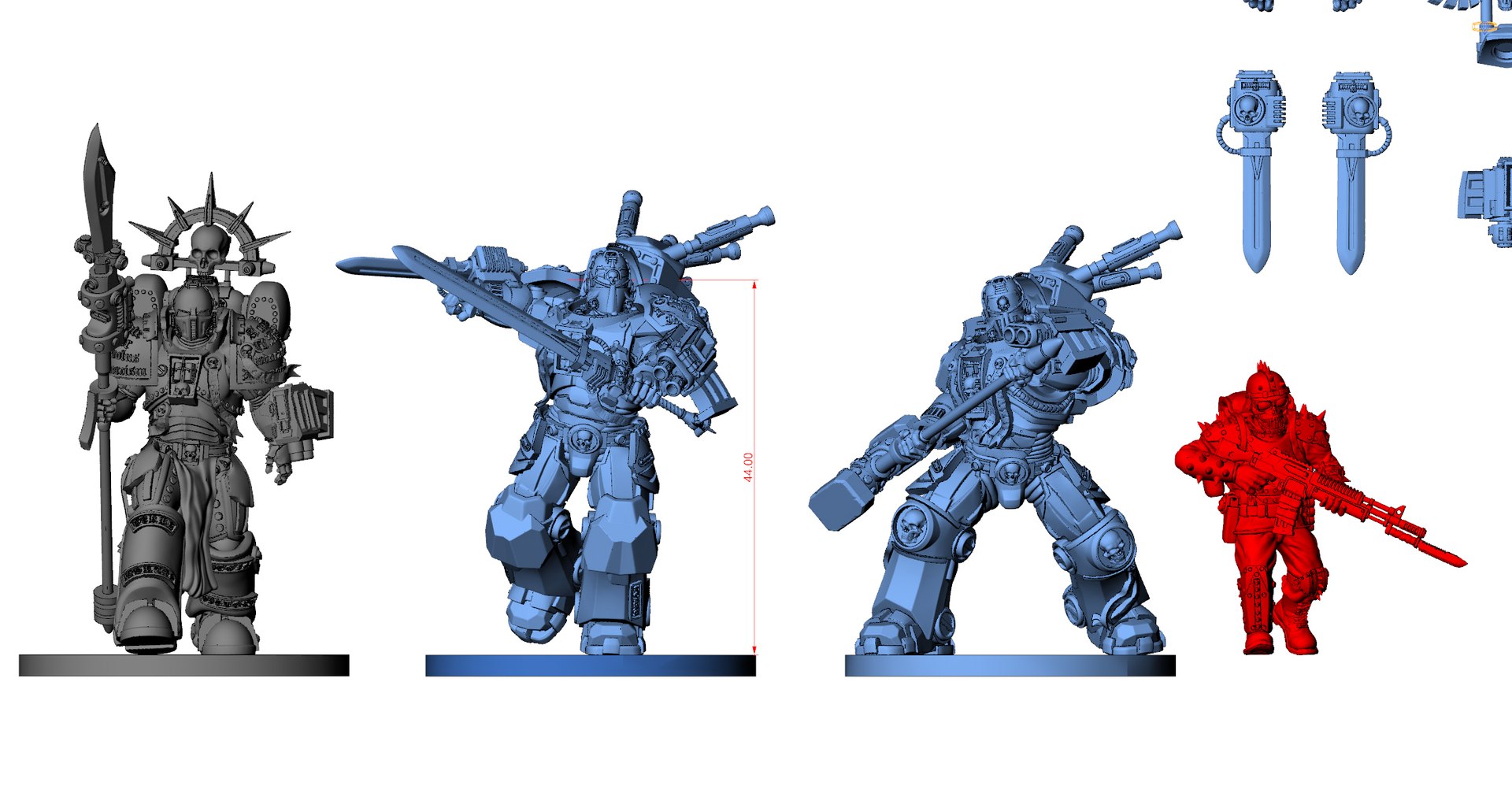 3D GREY KNIGHT TERMINATOR 2 - TurboSquid 2245667
