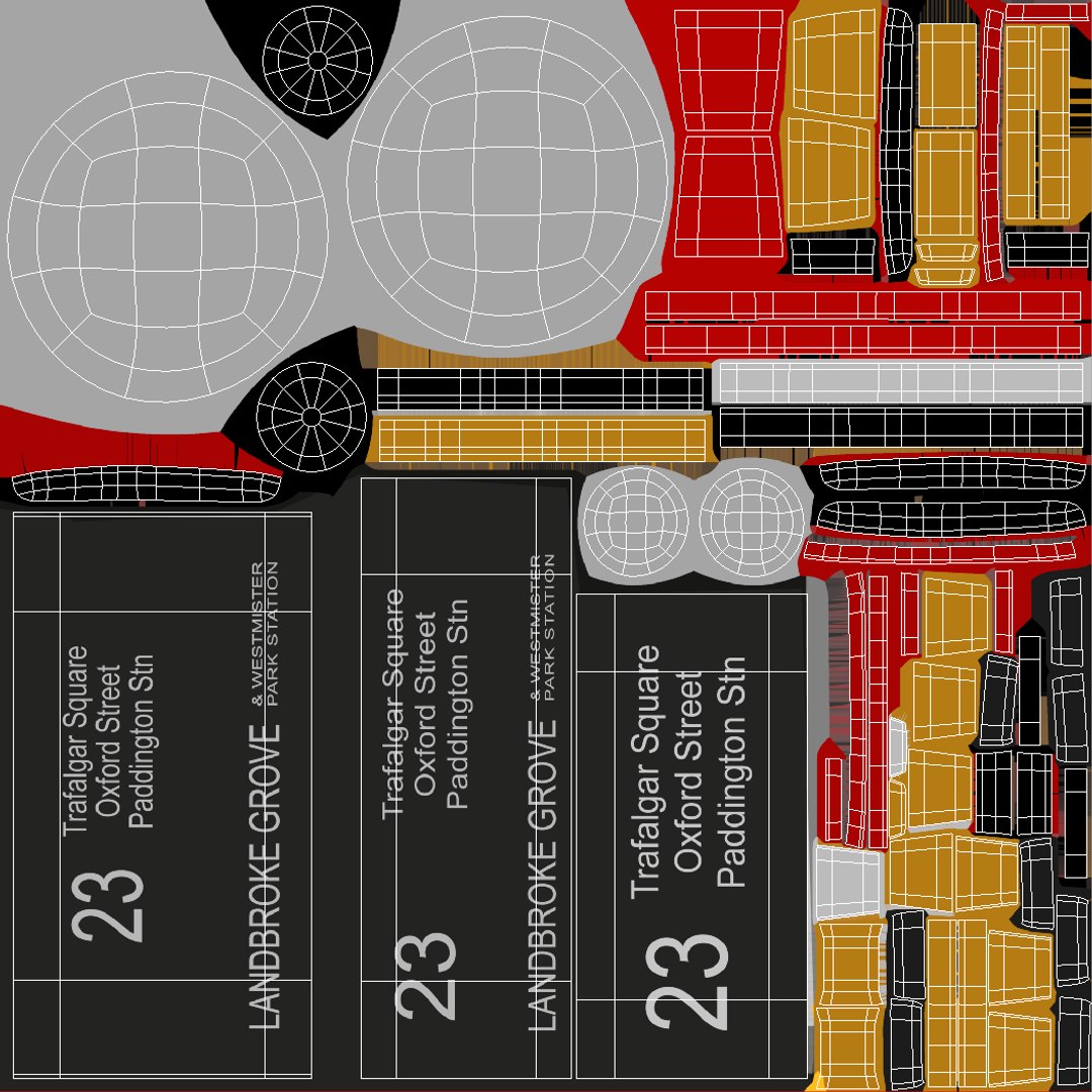 3D Model London Routemaster Bus - TurboSquid 1522586