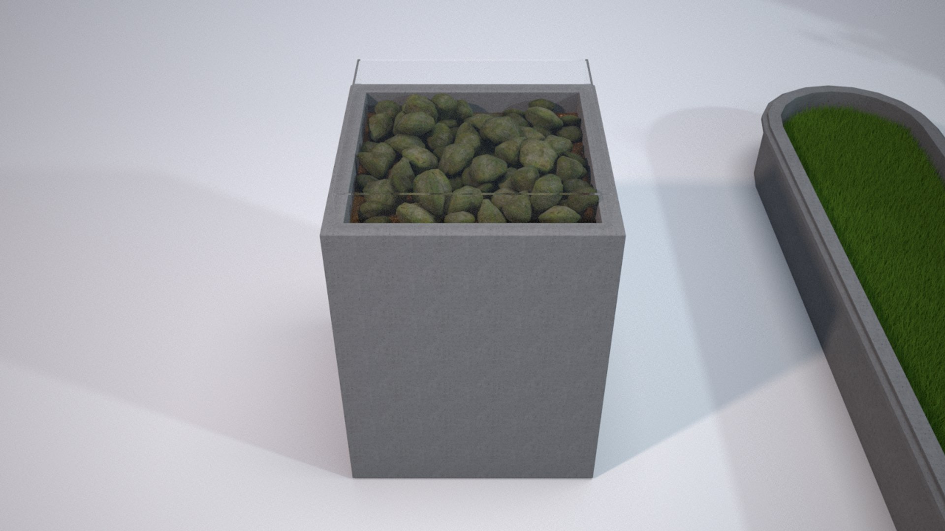 Decorative Granite Blocks 3D Model - TurboSquid 1346004