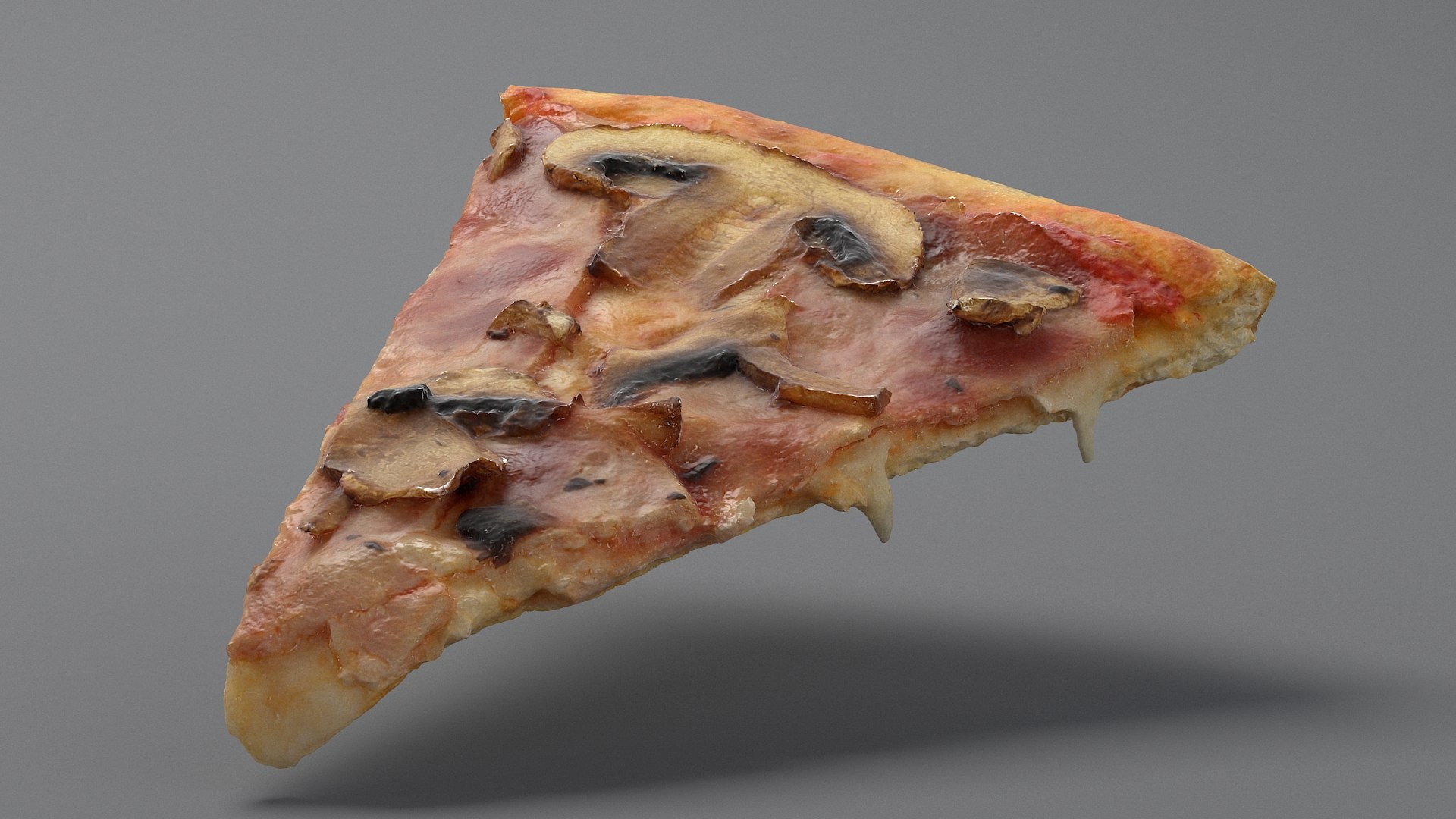 3D Realistic Pizza Piece 4 model - TurboSquid 1810977