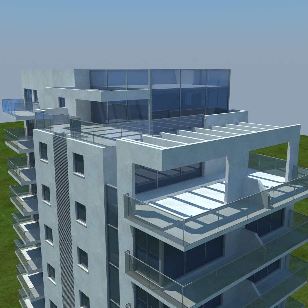 Buildings 1 3d Obj