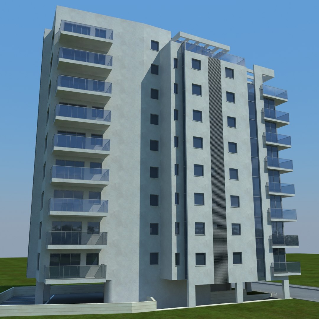 Buildings 1 3d Obj