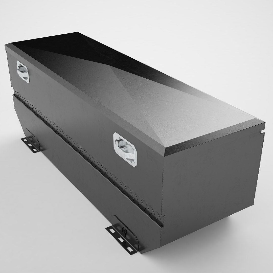 Truck Fuel Tank Box 02 3D - TurboSquid 2052451