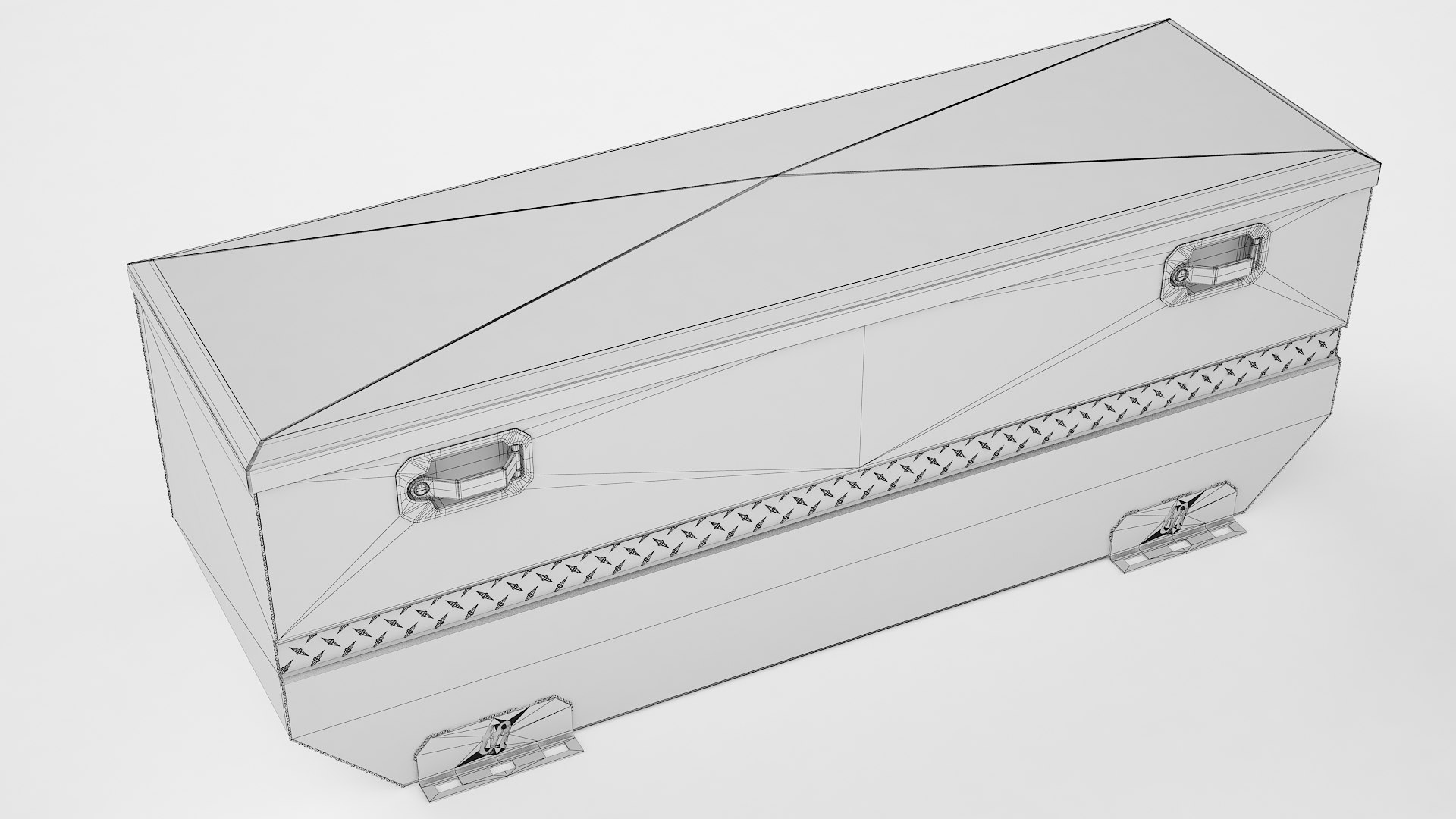 Truck Fuel Tank Box 02 3D - TurboSquid 2052451