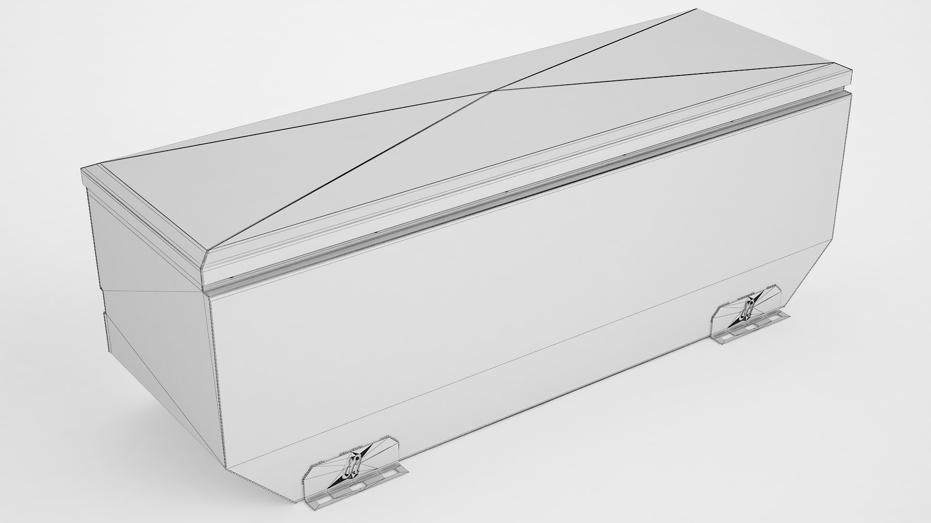 Truck Fuel Tank Box 02 3D - TurboSquid 2052451
