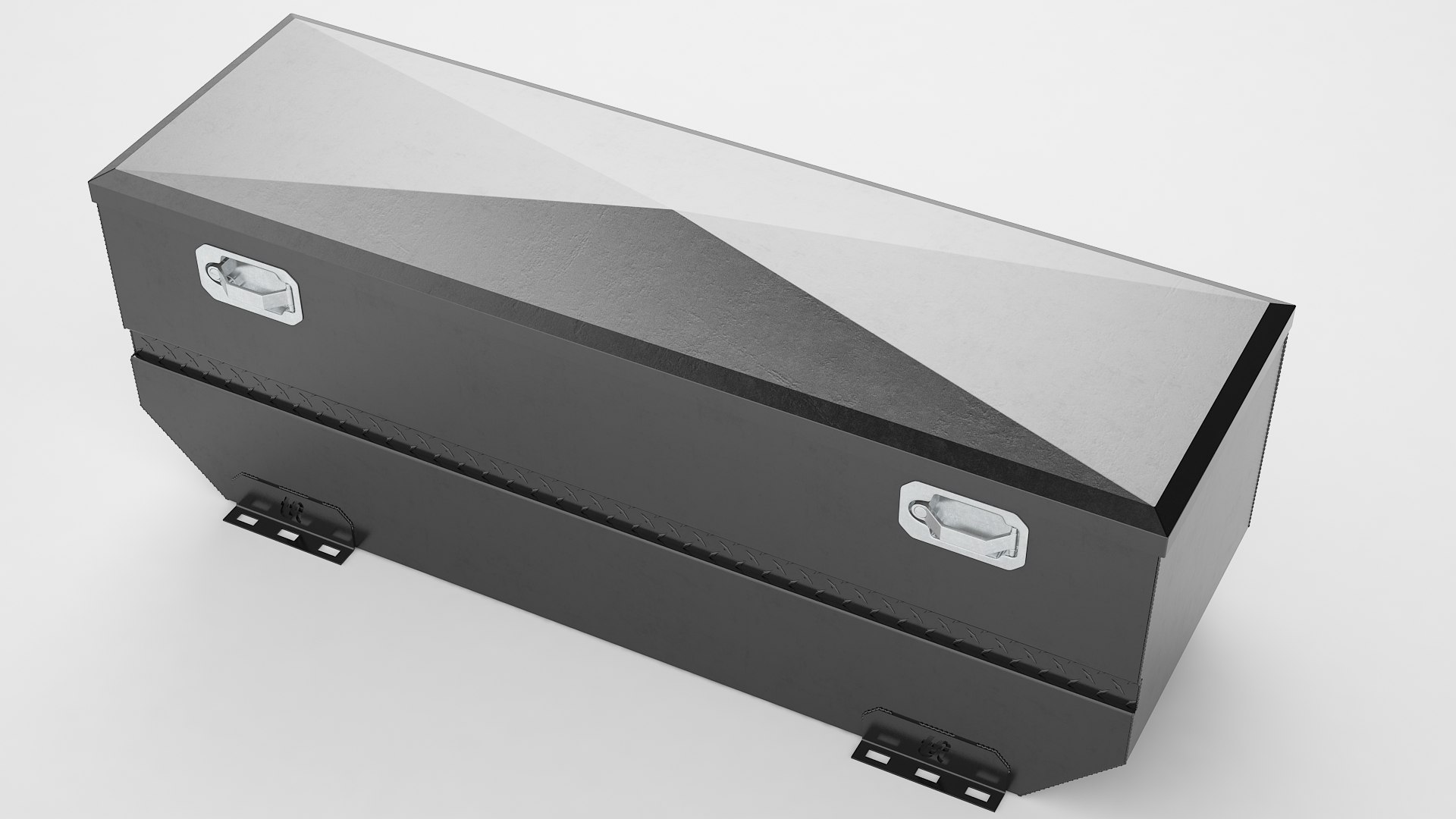 Truck Fuel Tank Box 02 3D - TurboSquid 2052451