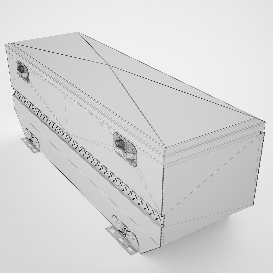 Truck Fuel Tank Box 02 3D - TurboSquid 2052451