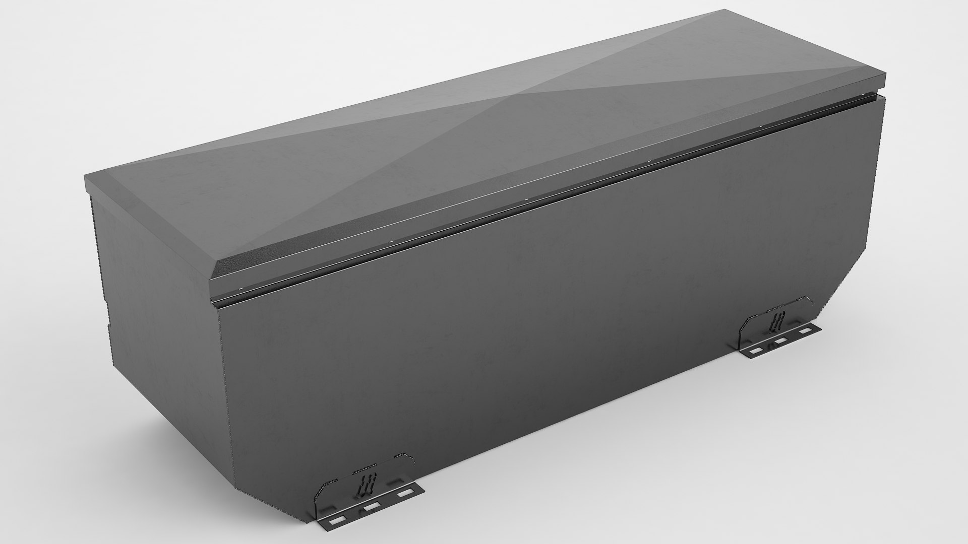 Truck Fuel Tank Box 02 3D - TurboSquid 2052451