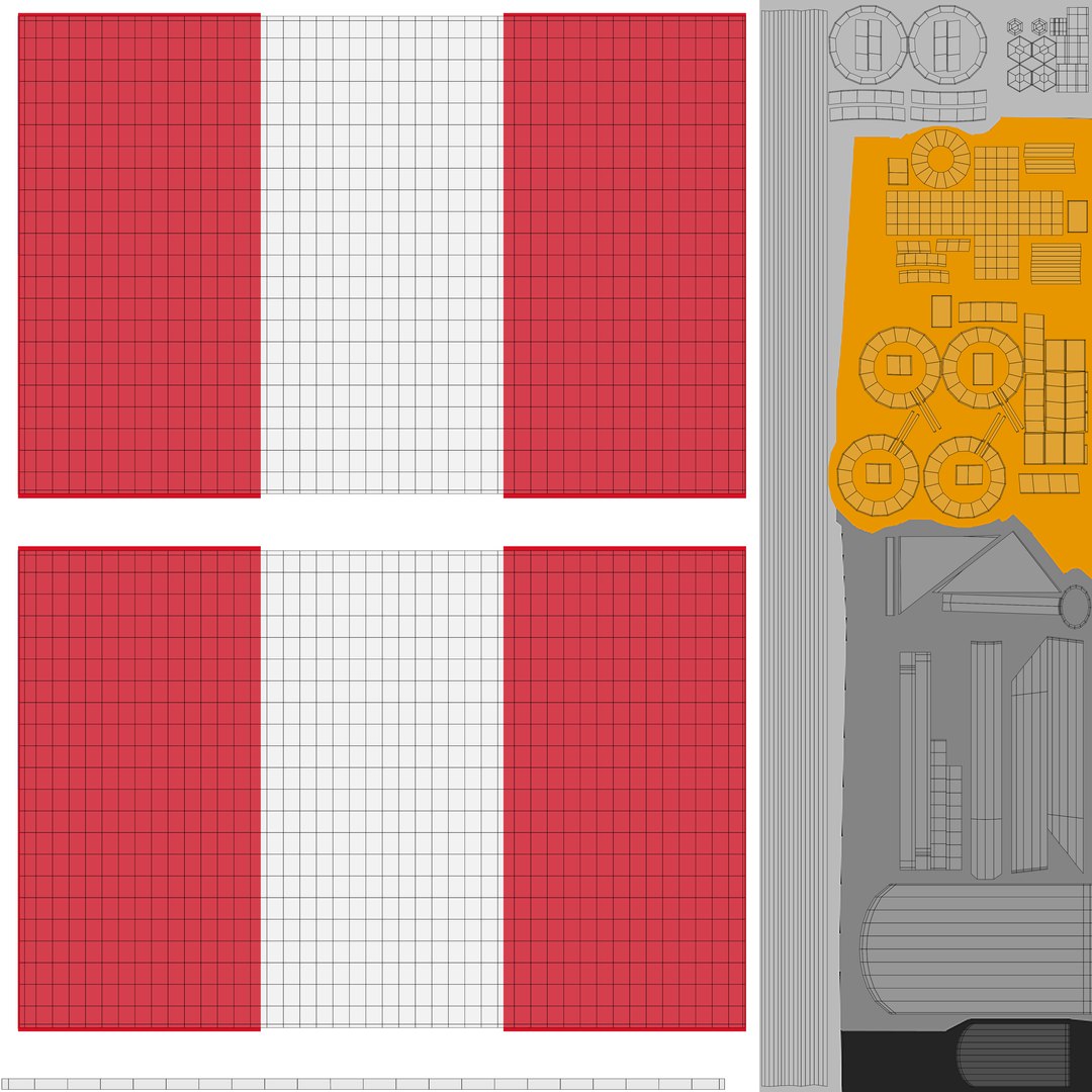 Peruvian Flags 3D Model - TurboSquid 2205233